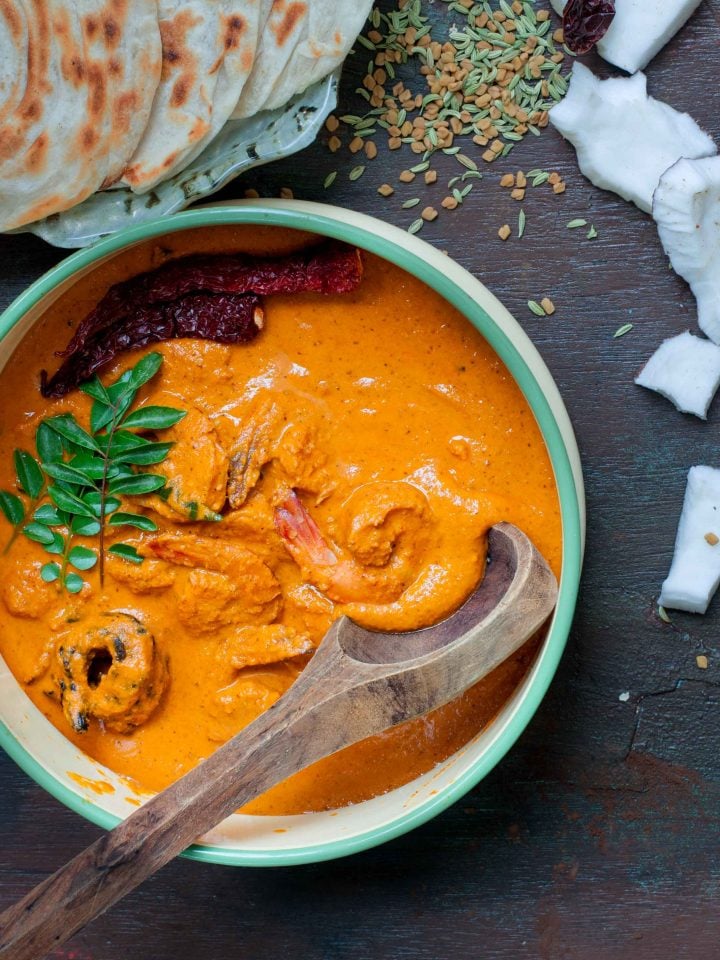 Shrimp Pulao | Instant Pot and Stove Top Seafood Rice Recipe