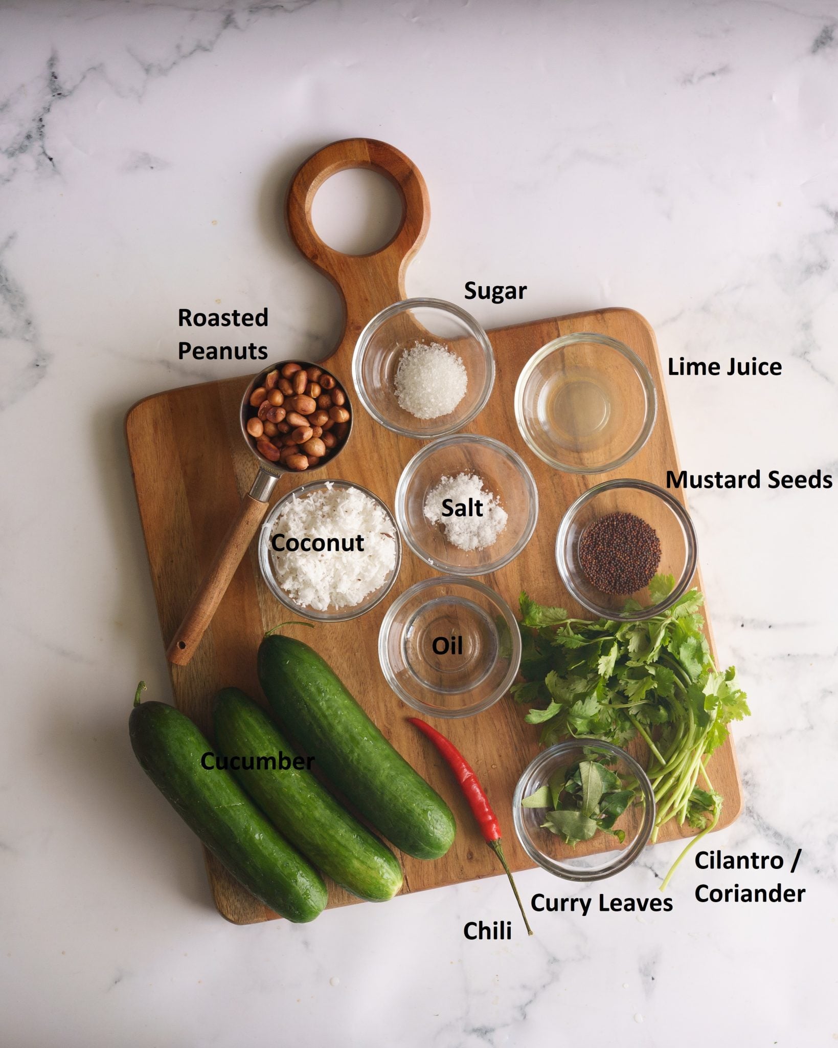 Indian Cucumber and Coconut Salad Khamang Kakdi Salad Recipe Video