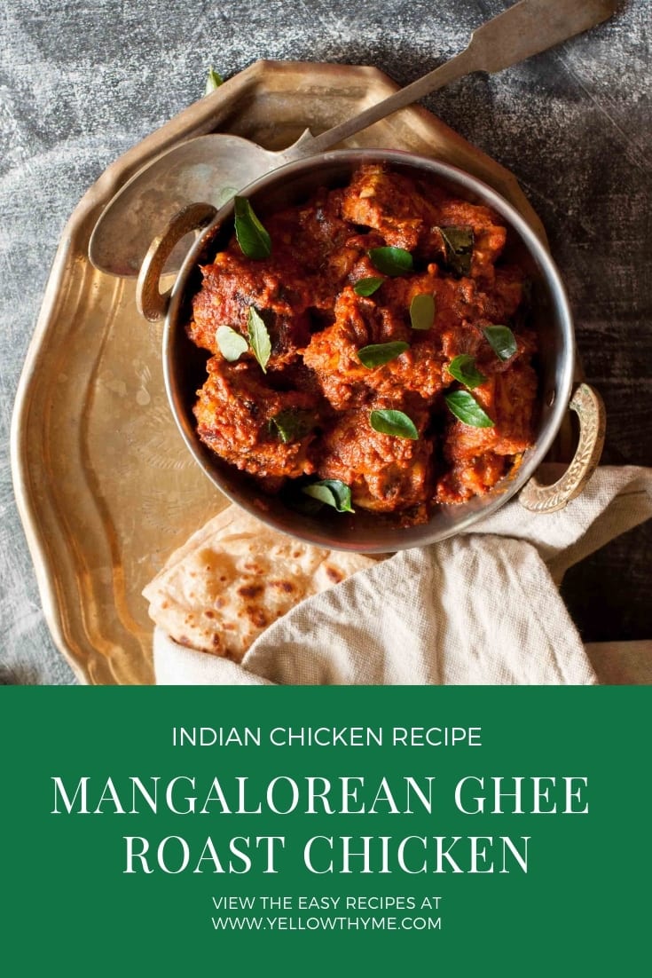 Authentic Mangalorean Chicken Ghee Roast - Step by Step Video Recipe