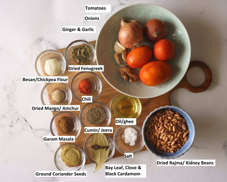 Instant Pot Rajma- without Soaking - Dried or Canned Kidney Beans