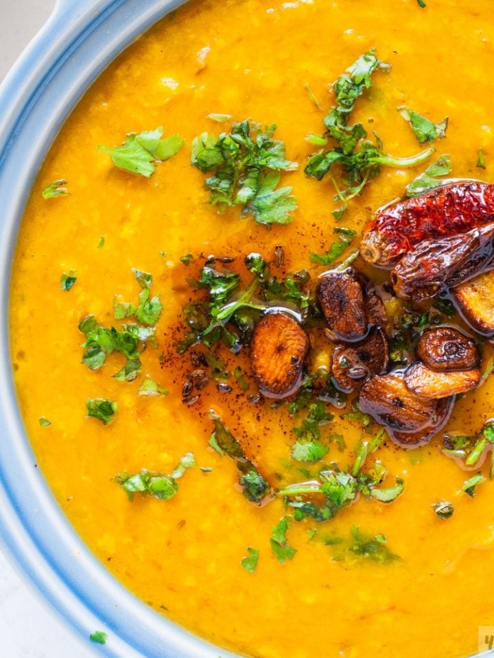 Instant Pot Toor Dal - Split Pigeon Peas Pressure Cooked Indian Style