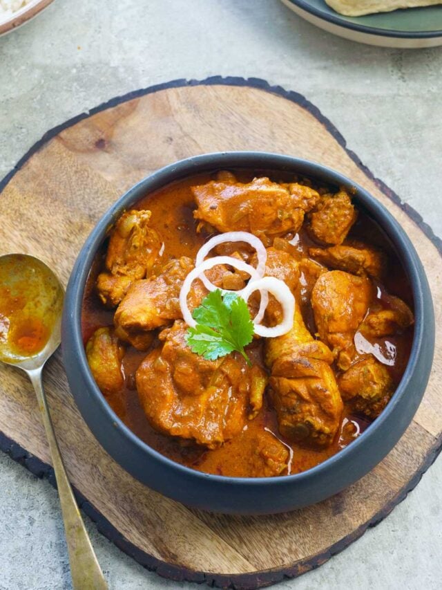 Gongura Chicken Curry - Andra chicken recipe