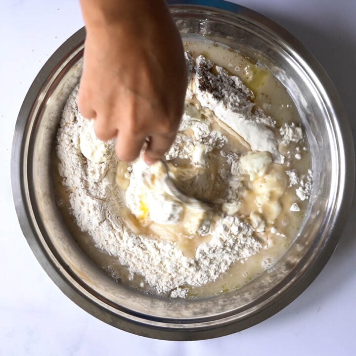 Homemade Bhatura with Yeast & Yogurt