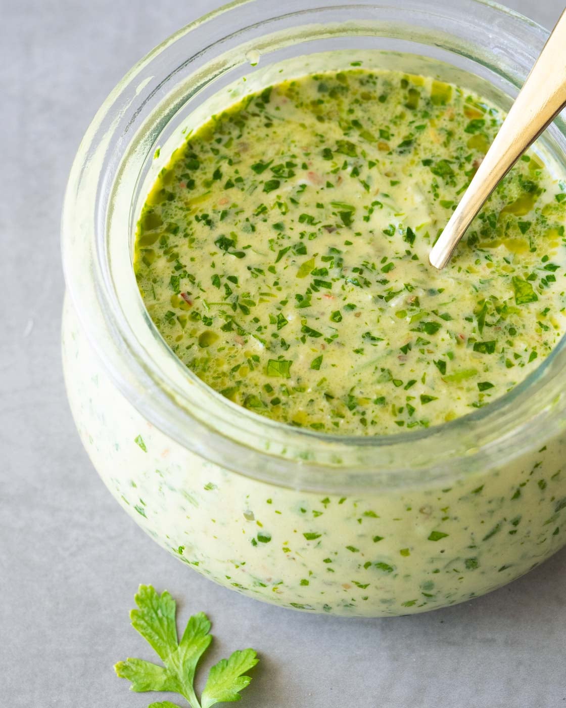 Chimichurri Aioli - Creamy dipping sauce & condiment