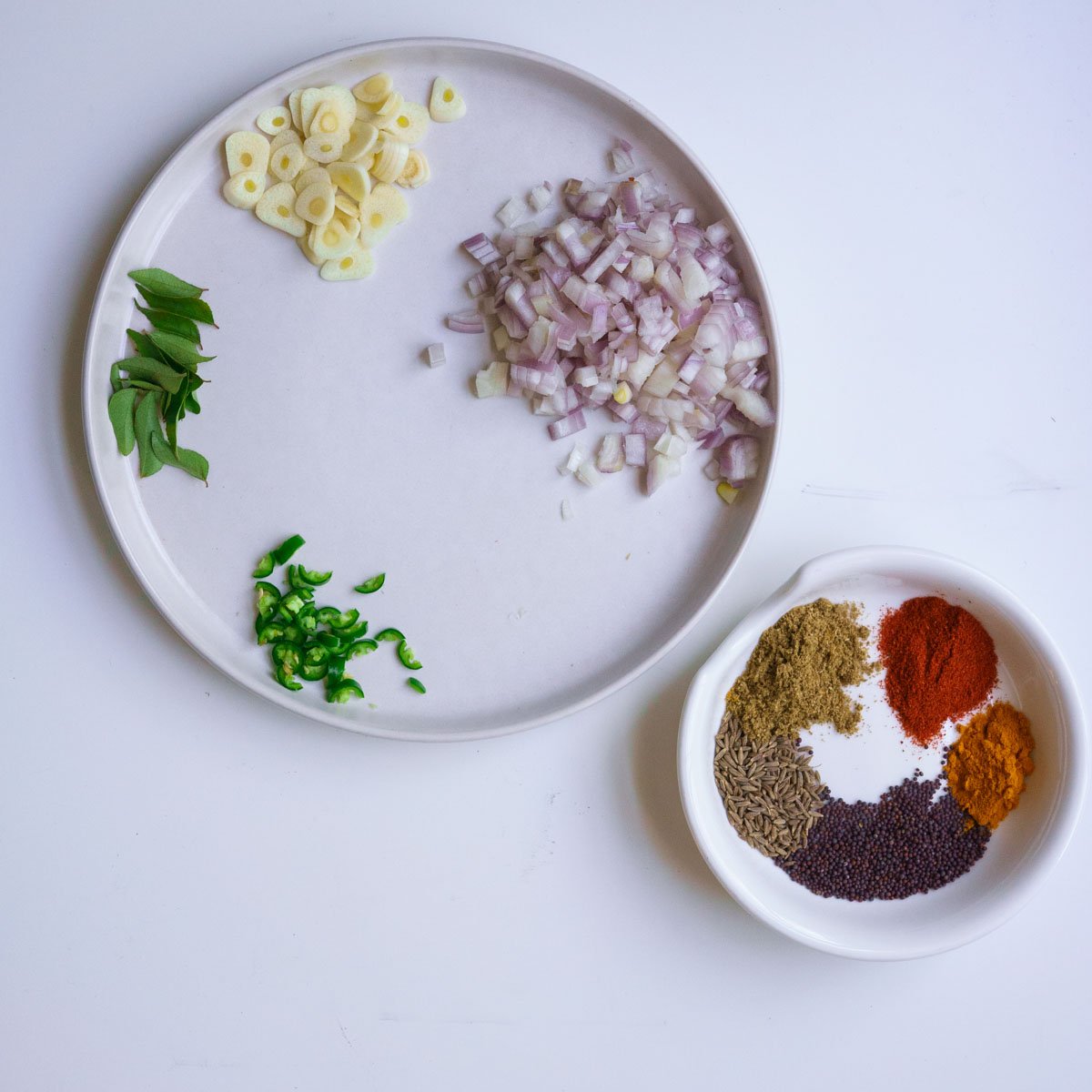 Dahi Tadka- Curry yogurt sauce- tempered Indian yogurt