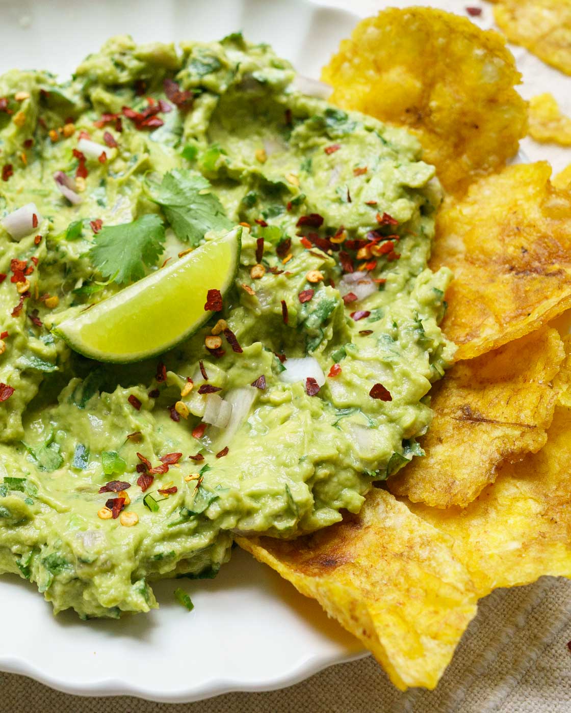 Easy five ingredient guacamole